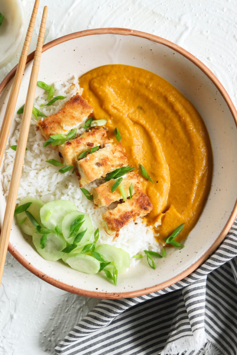 Tofu Katsu Curry - Umami Japanese Curry, Vegan Friendly - Sprig & Vine